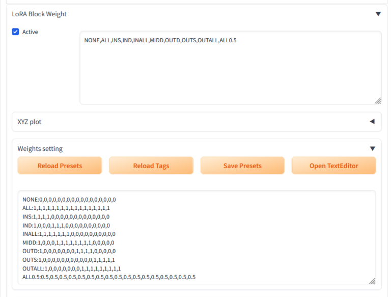 【Stable Diffusion】階層別に重さを設定できるLoRA Block Weightの使い方 | 動画編集ロードマップ動画編集ロードマップ